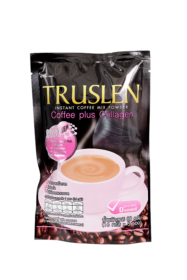 Truslen Instant Coffee Plus Collagen 80g 5x1's - LifePlus