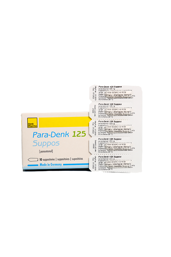 Para Denk 125 Suppository 1's - LifePlus