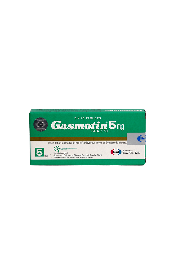 Gasmotin Mosapride 5mg 10's - LifePlus