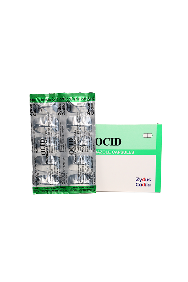 Ocid Omeprazole Cap 20mg Tab 10's - LifePlus