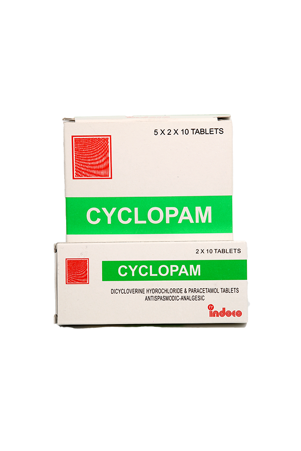 Cyclopam Dicyclomine Tab 10's - LifePlus