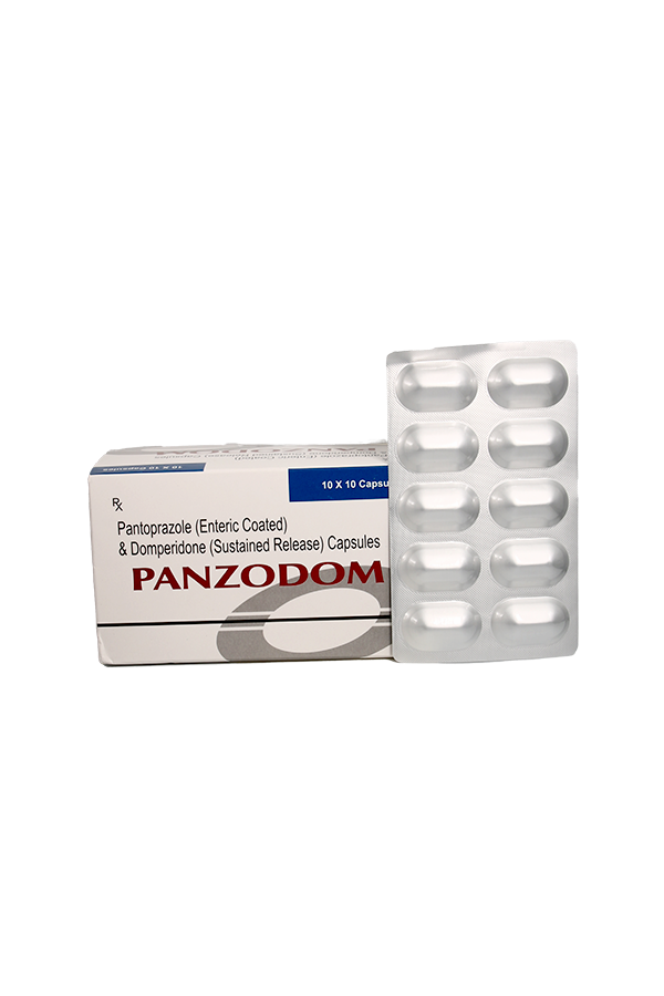 Panzodom Pantoprazole&Domperidone Tab 10's - LifePlus