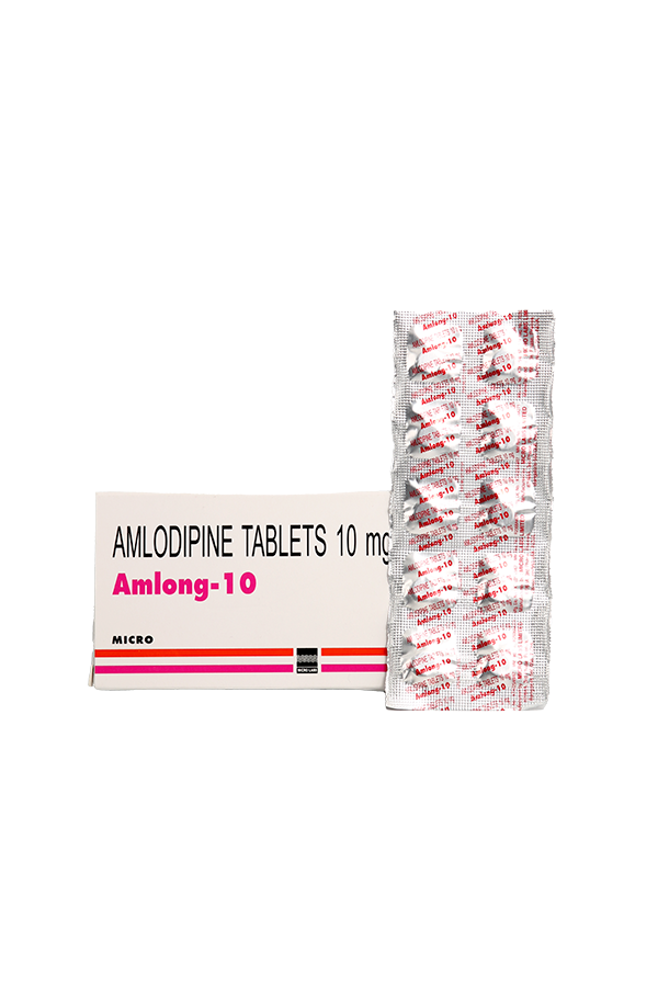 Amlong 10mg Tab 10's - LifePlus