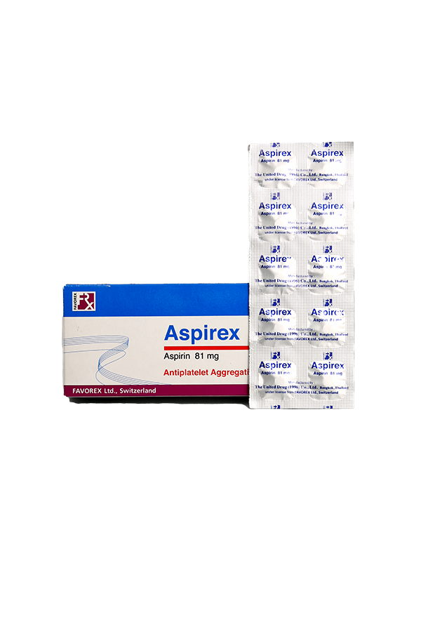 Aspirex 81mg Tab 10's - LifePlus