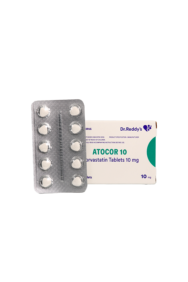 Atocor 10mg Tab 10's - LifePlus