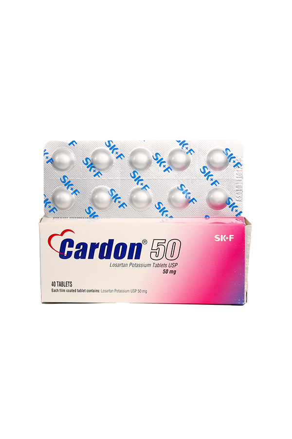 Eskayef Cardon 50mg Tab 10's - LifePlus