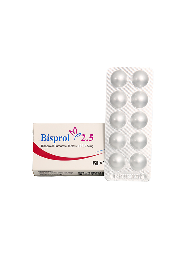 Bisprol Bisoprolol 2.5mg Tab 10's - LifePlus