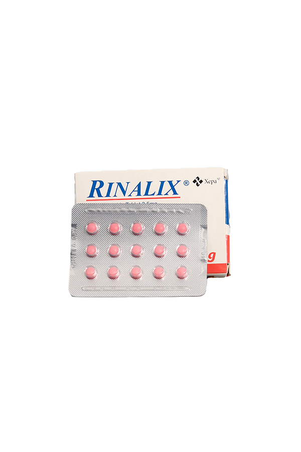 Rinalix Indapamide 2.5mg Tab 15's - LifePlus