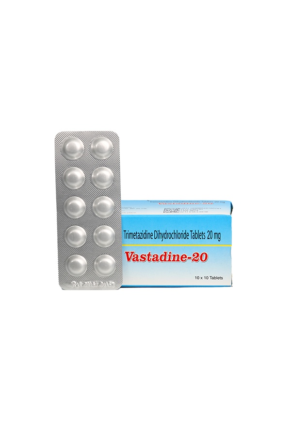 Vastadine Trimetazidine 20mg Tab 10's - LifePlus