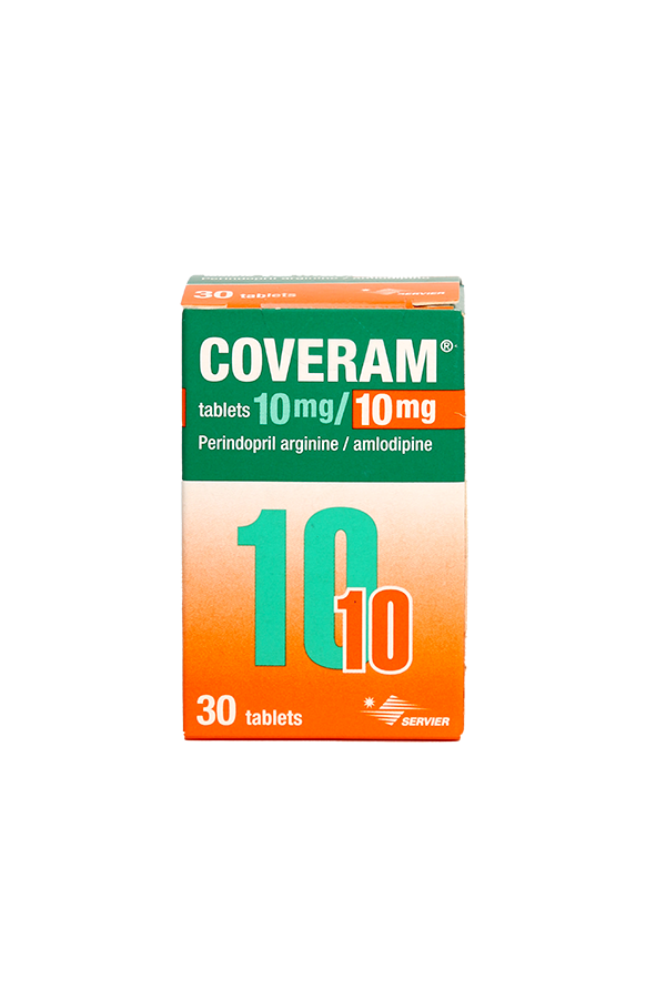 Coveram 10mg/10mg Tab 30's - LifePlus