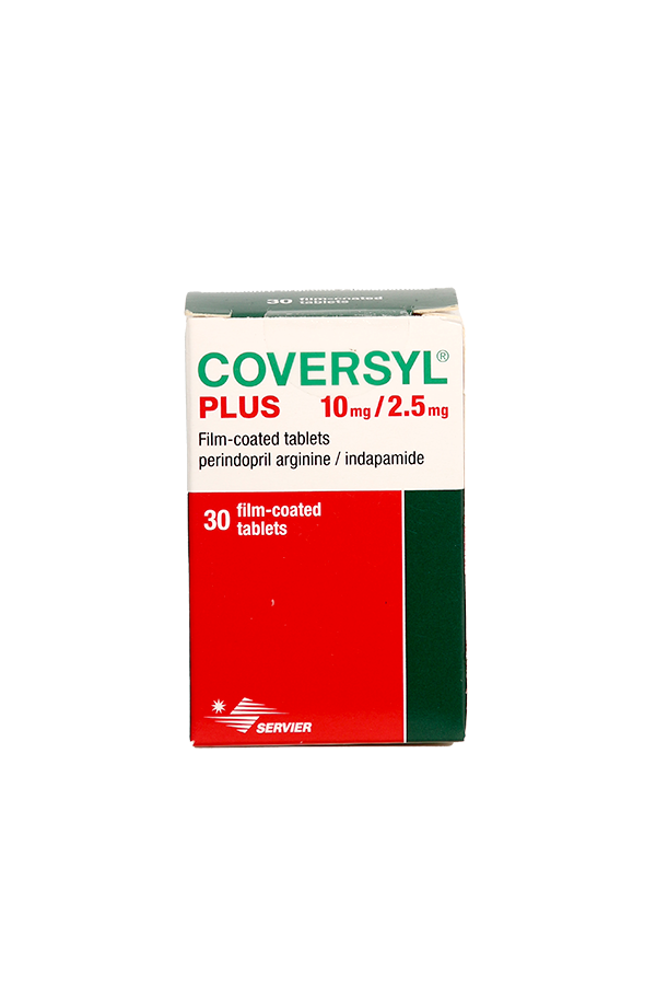 Coversyl Plus Film Coated 10mg/2.5mg Tab 30's - LifePlus
