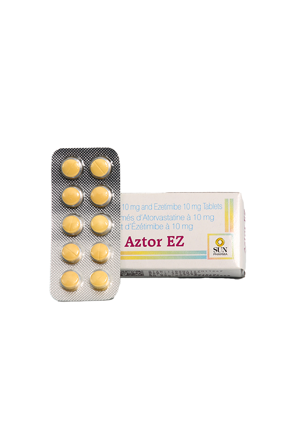 Aztor EZ-Atovarstatin/Ezethemibie Tab 10's - LifePlus