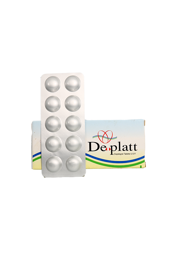 Deplatt Clopidogrel 75mg Tab 10's - LifePlus Pharmacy