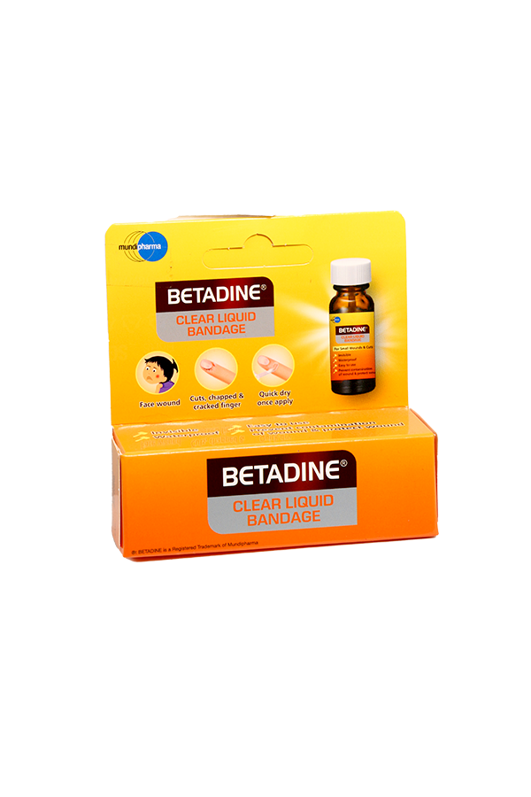 Betadine Clear Liquid Bandage - LifePlus