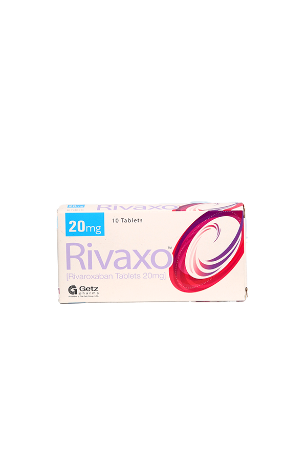 Getz Rivaxo Rivaroxaban 20mg 10's - LifePlus