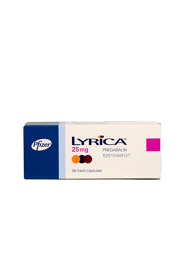 Lyrica Pregabalin 25mg Cap 14's - LifePlus Pharmacy