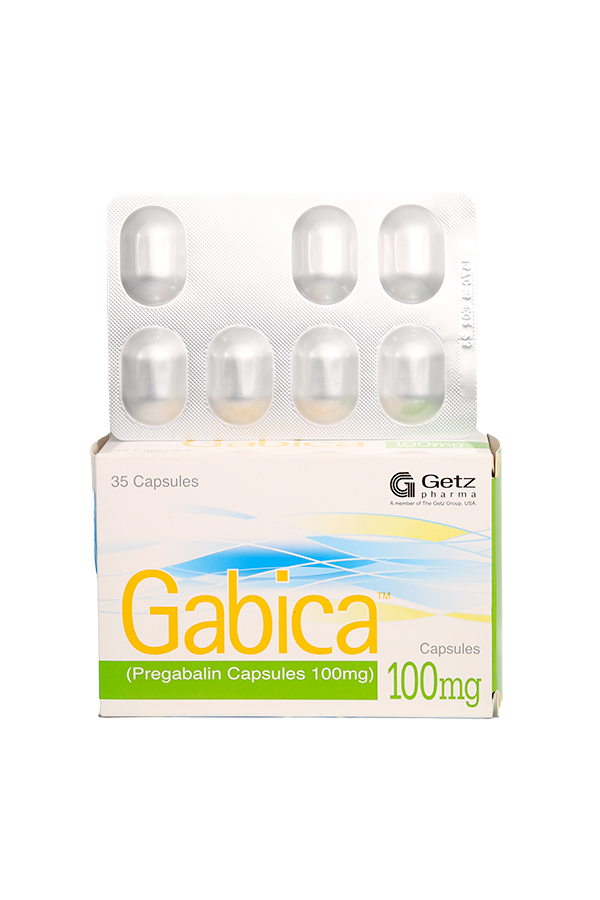 Getz Gabica Pregabalin 100mg Cap 7's - LifePlus