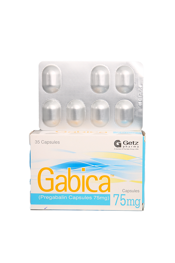 Getz Gabica Pregabalin 75mg Cap 7's - LifePlus