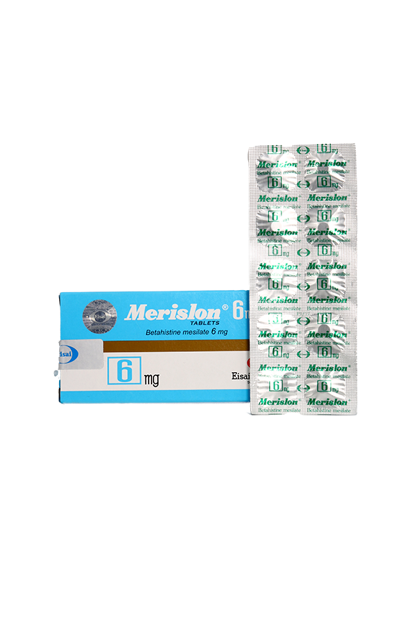 Merislon Betahistine 6mg Tab 10's - LifePlus