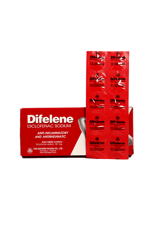 Difelene 50mg Tab 10's - LifePlus Pharmacy