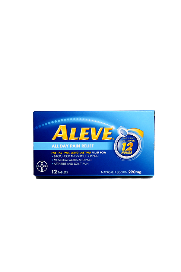 Aleve 500mg Tablet 1x12's - LifePlus