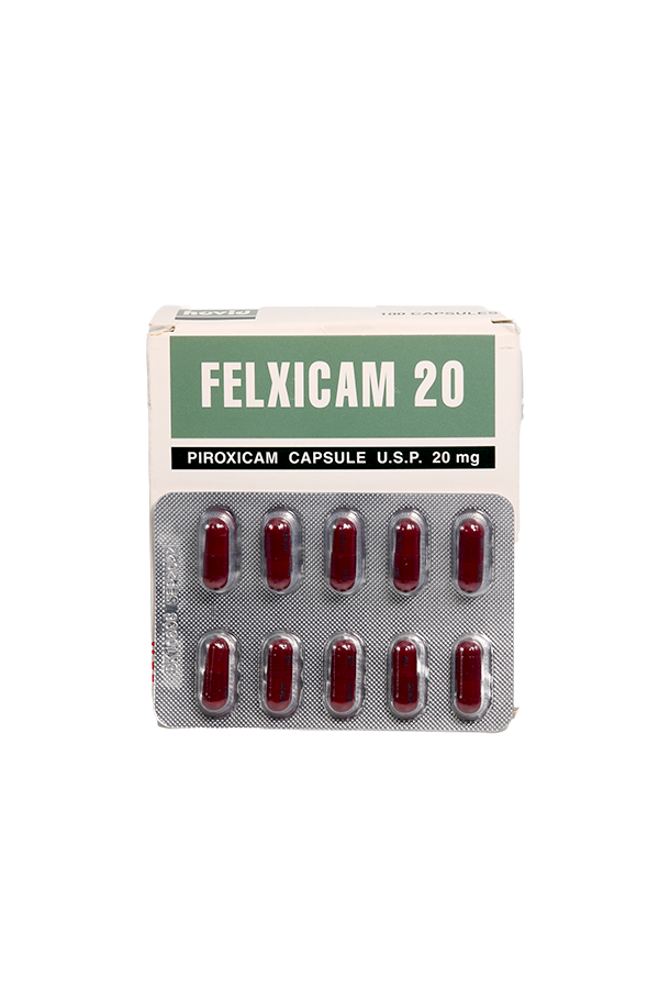 Hovid Felxicam Piroxicam 20mg Cap 10's - LifePlus