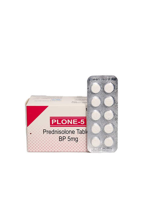 Plone Prednisolone BP 5mg 10's - LifePlus