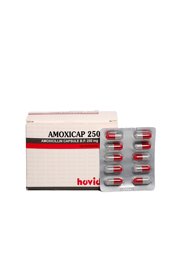 Hovid AmoxiCap Amoxicillin 250mg 10's - LifePlus