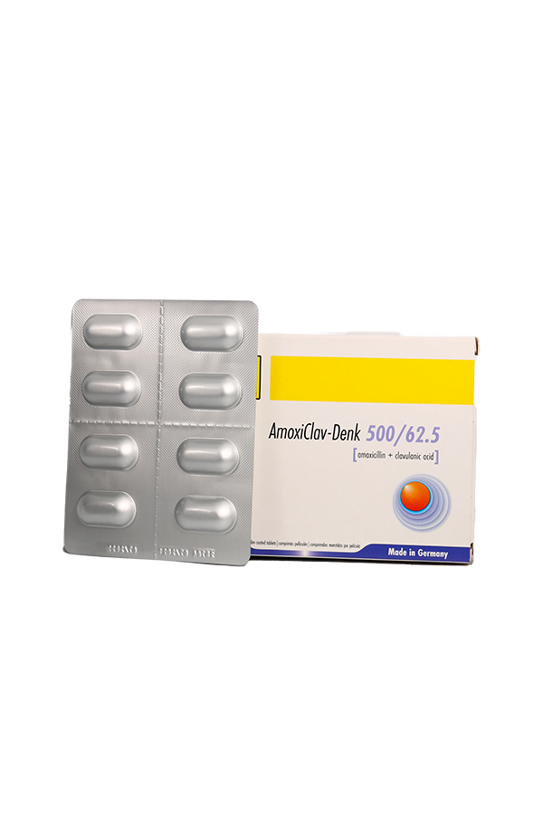Denk AmoxiClav 500/62.5mg Tab 8's - LifePlus