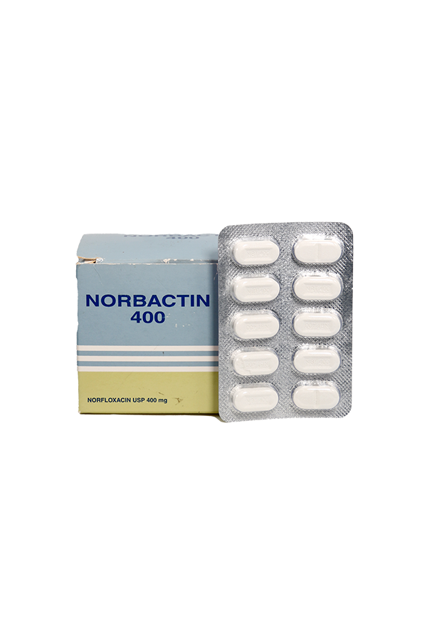 Norbactin Norfloxacin 400mg 10's - LifePlus