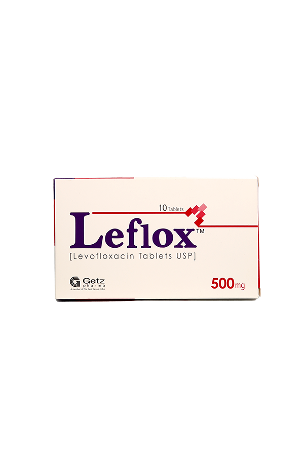 Getz Leflox Levofloxacin 500mg Tab 10's - LifePlus