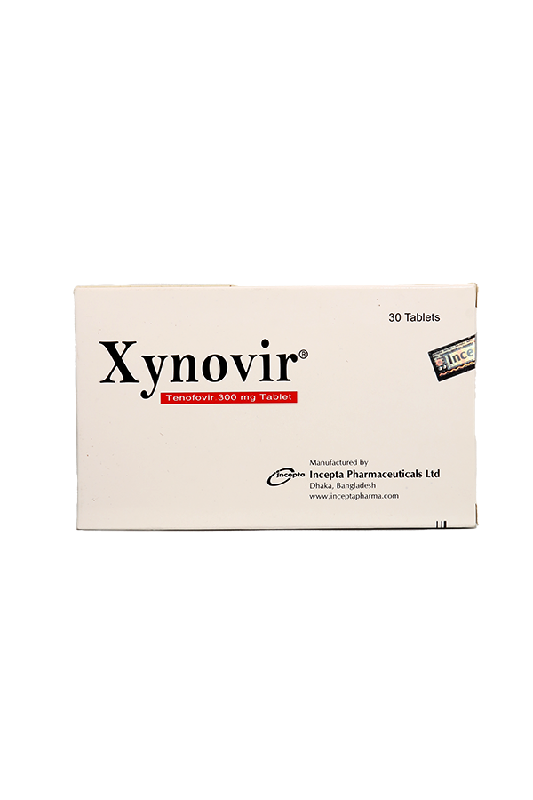 Xynovir Tenofovir 300mg 30's - LifePlus Pharmacy