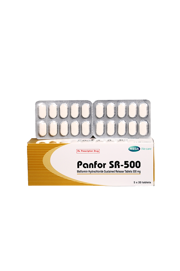 Panfor SR Metformin 500mg Tab 20's - LifePlus