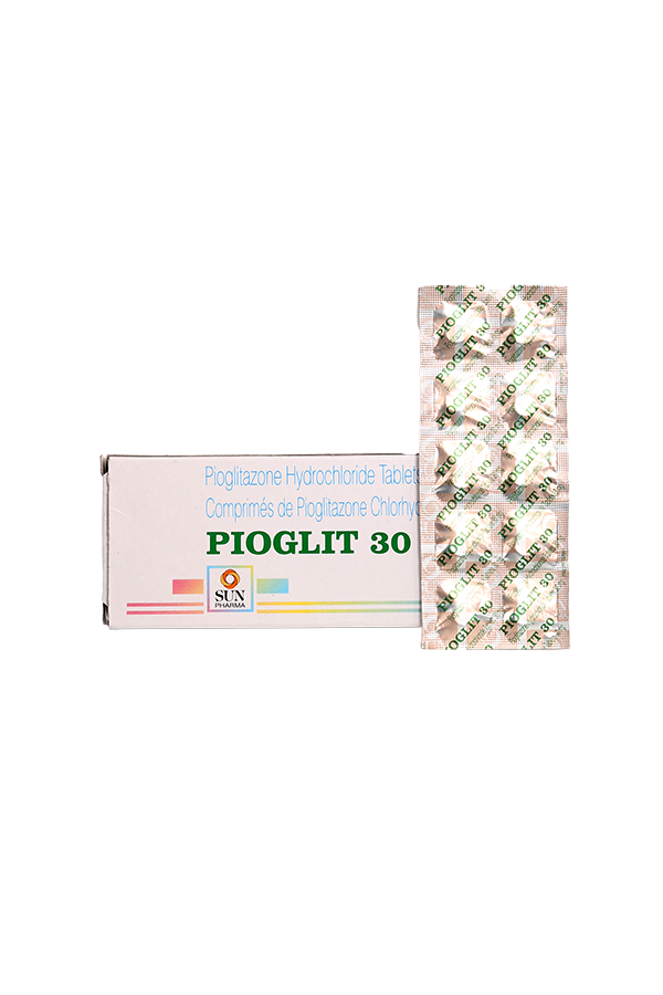 Pioglit Pioglitazone 30mg Tab 10's - LifePlus