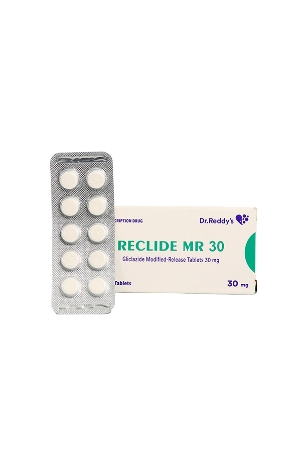 Reclide MR Gliclazide 30mg Tab 10's - LifePlus