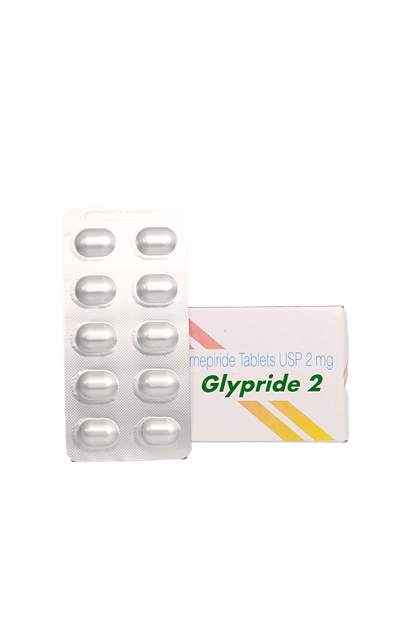 Glypride Glimepiride 2mg Tab 10's - LifePlus