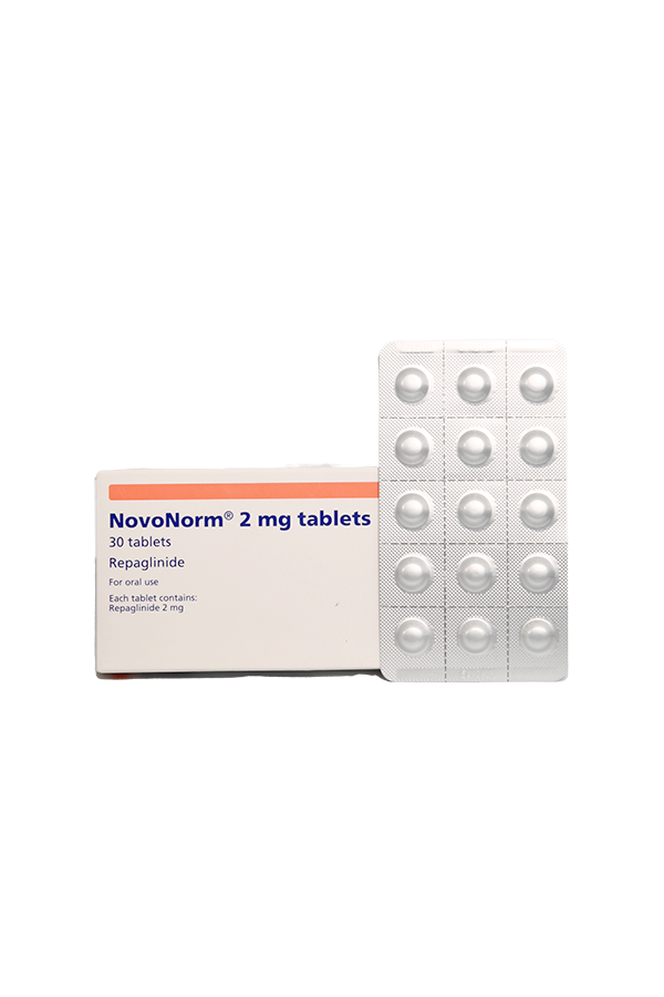 NovoNorm Repaglinide 2mg 15's - LifePlus