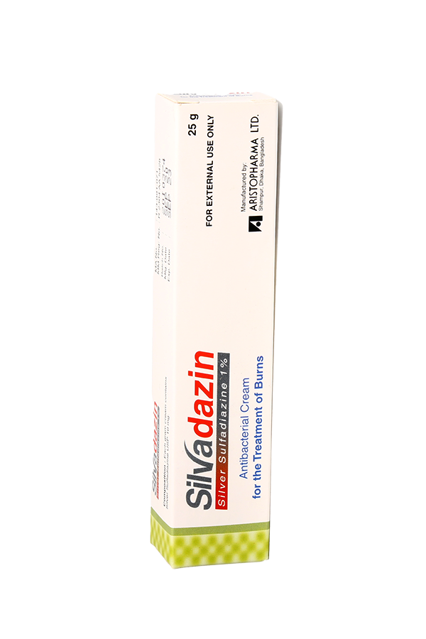 Silvadazin Silver Sulfadiazine 1% Cream 25g - LifePlus