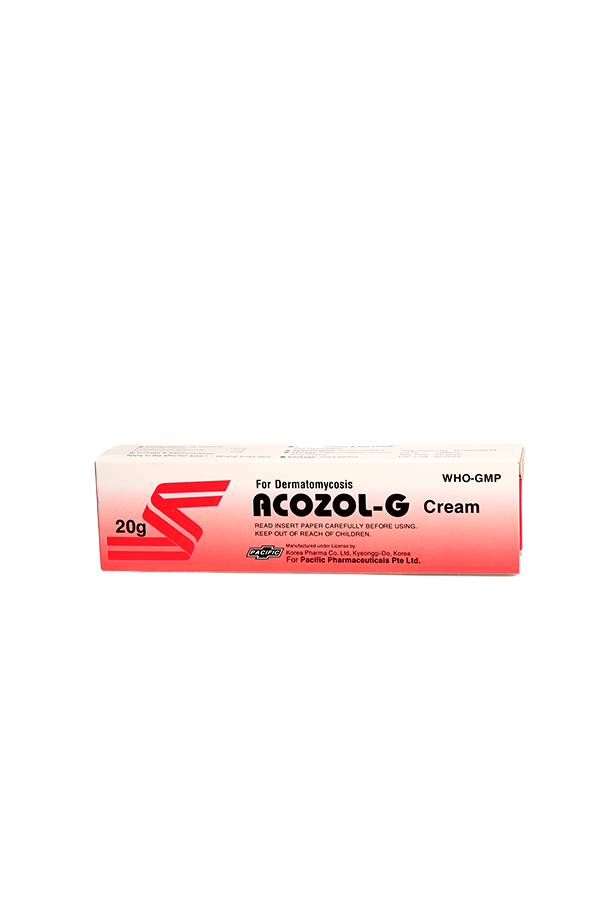 Acozol-G Econazole,Triamcinolone Acetonide,Gentamicin Cream 20g - LifePlus