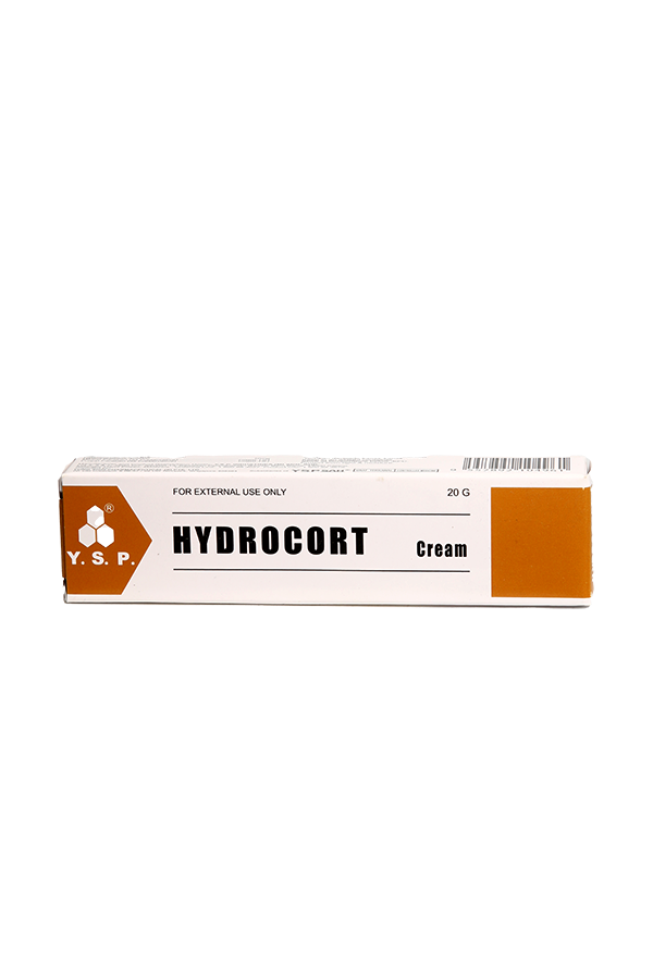Y.S.P Hydrocort Hydrocortisone Acetate 10mg Cream 20g - LifePlus