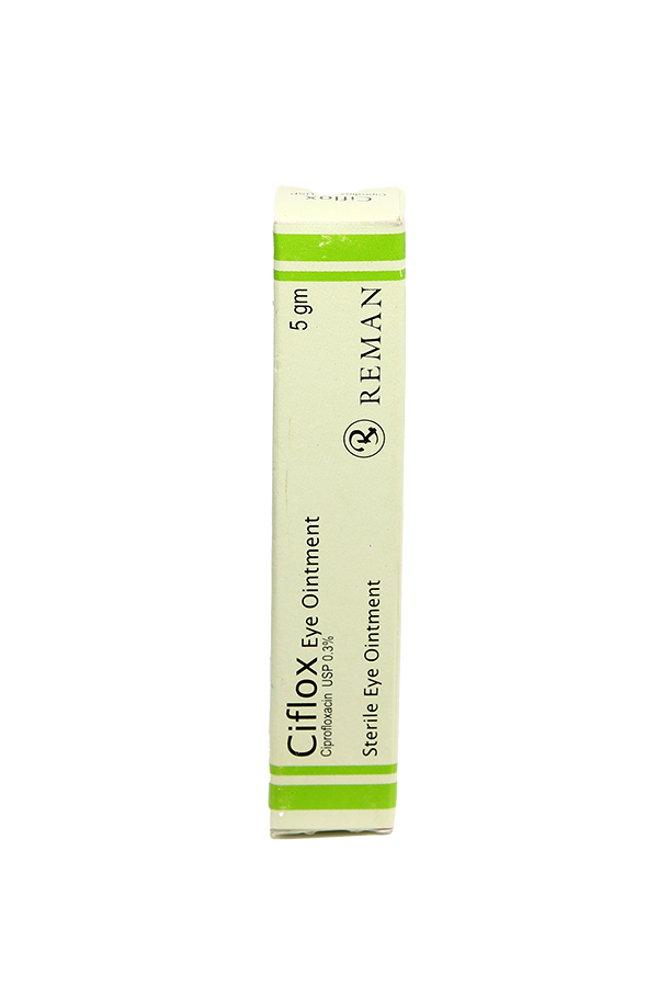 Ciflox 0.3% Eye Ointment 5g - LifePlus