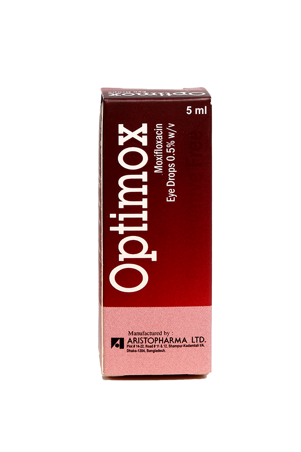 Optimox Moxifloxacin Eye Drops 5 Ml - LifePlus