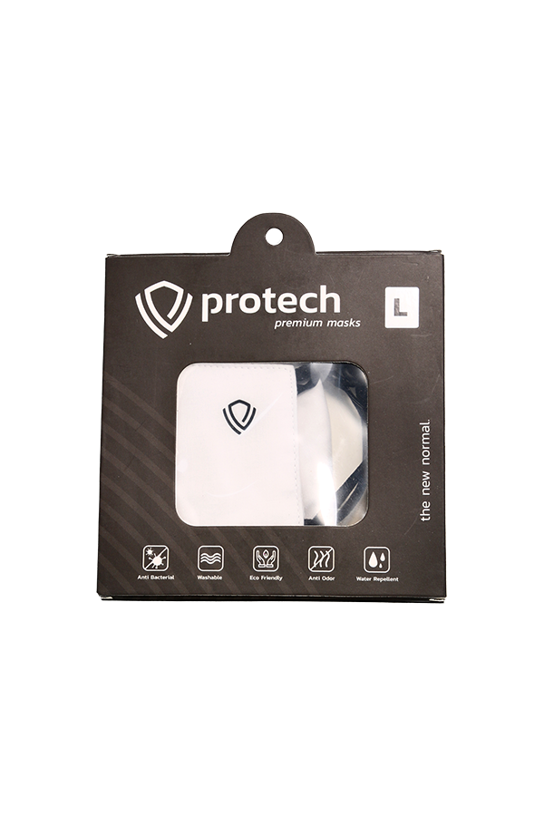 Protech Premium Mask White (L) - LifePlus