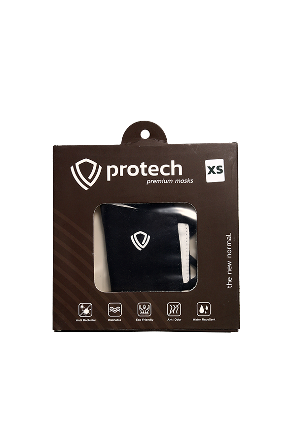 Protech Premium Mask Black (XS) - LifePlus