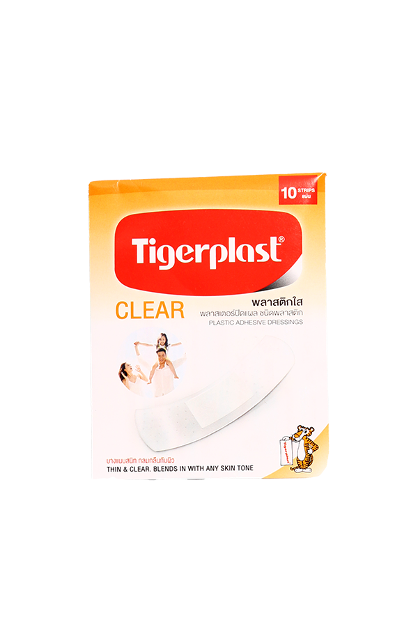 Tigerplast Clear Plaster 10's - LifePlus