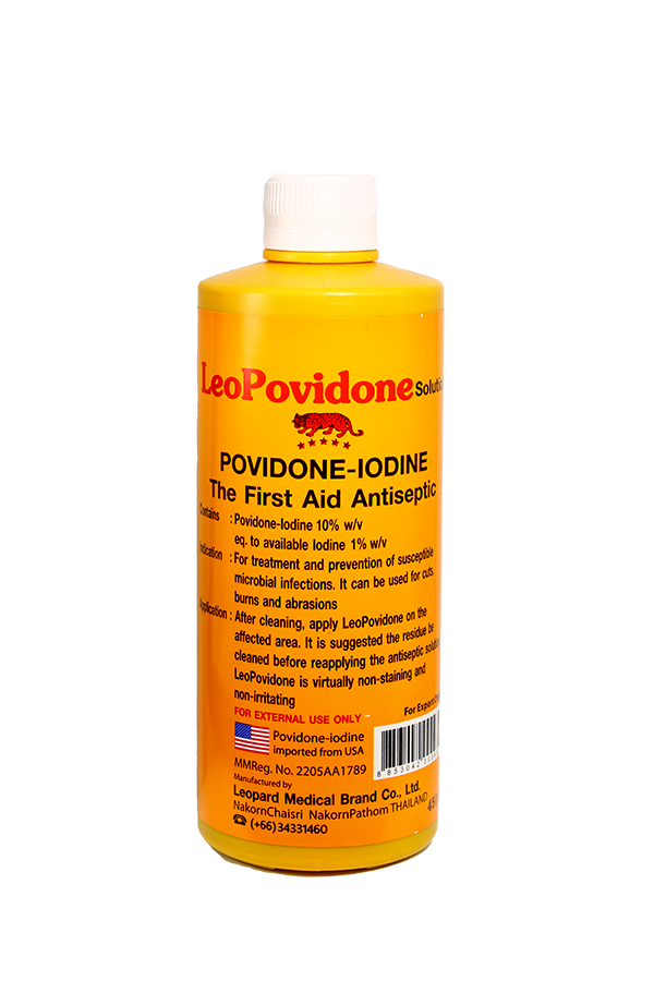 Leopard LeoPovidone Solution 450ml - LifePlus