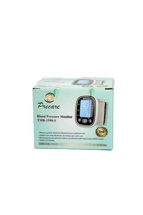 Precare Blood Pressure Monitor TMB 1598-S (Wrist) - LifePlus