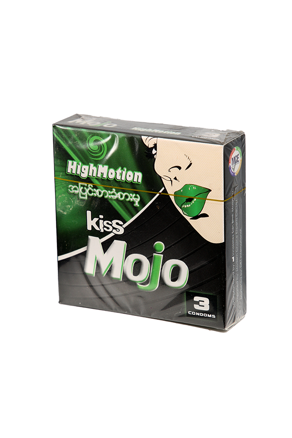 Kiss Condom Mojo High Motion 3's - LifePlus