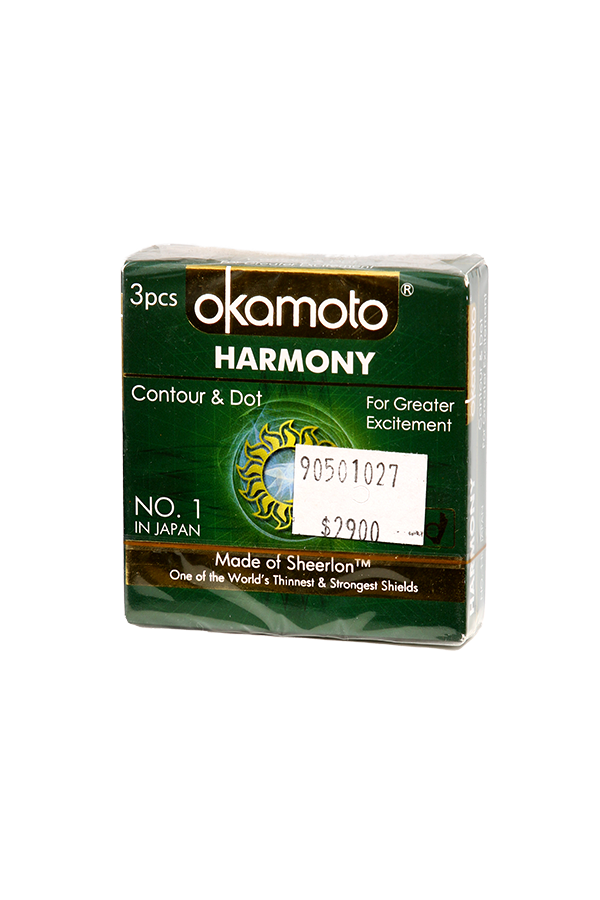 Okamoto Condom Harmony 3's - LifePlus