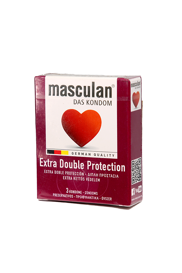 Masculan Extra Double Protection 3's - LifePlus